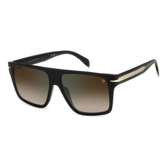 Eyewear by David Beckham Lunettes de soleil carr&eacute;es - Homme - Accessoires - Noir - Taille: 59 MM