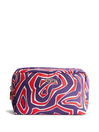 Pucci Kosmetiktasche mit Labirinto-Print - Violett