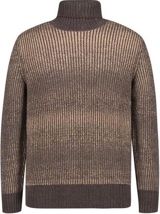 Marc O'Polo Herren Pullover beige gestreift
