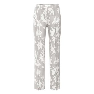 Marc Cain Damen, Hosen, Grau, XLGr&ouml;&szlig;e