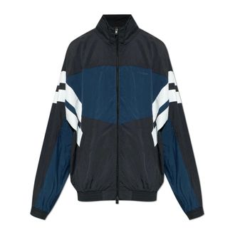 VETEMENTS Homme, Vestes, Noir, Taille: M Veste Colour-block &agrave; Manches Ray&eacute;es