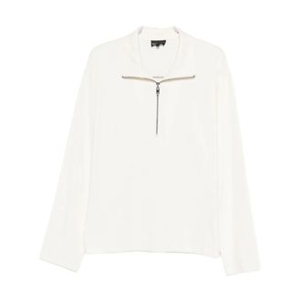 Emporio Armani Homme, Pulls, Blanc, Taille: XL Exclusive Pre Sweater