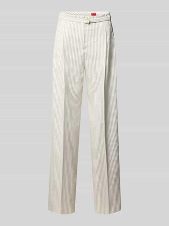 HUGO BOSS Loose Fit Weite Hose mit Viskose-Anteil Modell HEJULY