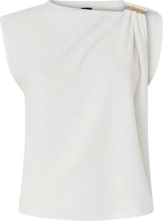 Pinko Pinko, Femme, Tops, Blanc, Taille: 38 FR Melody Top