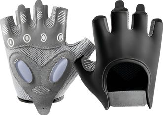 Generico Trainingshandschuhe f&uuml;r Damen: Leichte, fingerlose Sporthandschuhe, strukturierte Handschuhe, Widerstandsf&auml;higkeit, Schutzkleidung f&uuml;r die Handfl&auml;chen