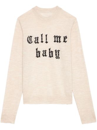 Zadig&Voltaire pull Ivy - Tons neutres