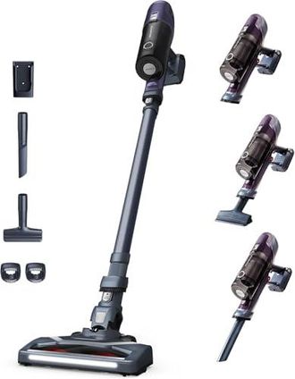 Rowenta X-Pert 6.60 Essential Akkustaubsauger, 100 W Leistung, 45 Min Laufzeit, kabellos & beutellos, LED-B&uuml;rstenkopf, herausnehmbarer Akku, inkl. Fugend&uuml;se u