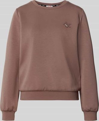 Liu Jo Relaxed Fit Sweatshirt aus Viskose-Mix Modell Felpa