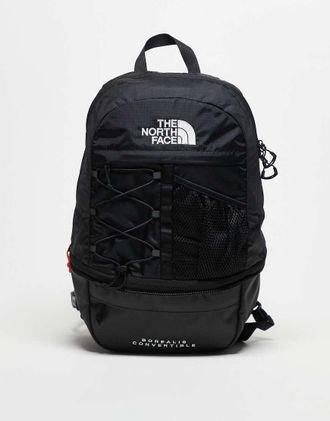 The North Face Borealis - Wandelbarer Rucksack in Schwarz