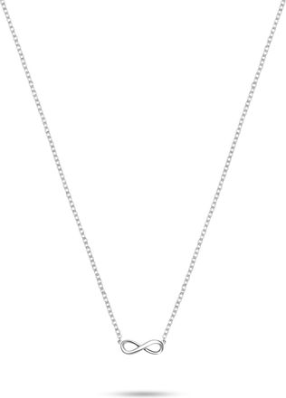 s.Oliver Necklace - Elegante Halskette aus poliertem 925er Silber - Silber - Rolokette 50 cm - wasserfest & hautfreundlich