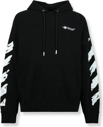 Off-white Homme, Sweatshirts et sweats à capuche, Noir, Taille: L Ink Arrow Skate Sweat à capuche