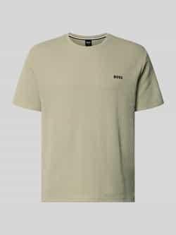 HUGO BOSS Regular Fit T-Shirt aus Baumwoll-Mix