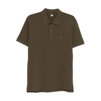 C.P. Company C.p. Company, Homme, Tops, Vert, Taille: L Polo
