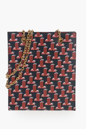 Lanvin Schultertasche aus Kunstleder mit Monogramm-Muster Lanvin