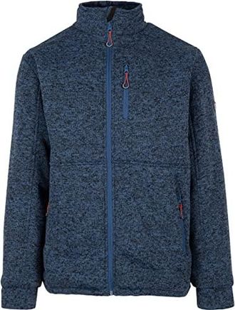 Trespass Male Fleece At200 Polaire, Bleu fumé chiné, XL Homme