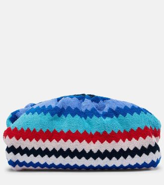 Missoni Clutch Zigzag Large aus Frottee