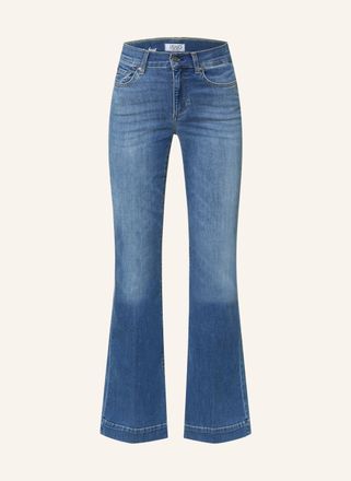Liu Jo Liu Jo Flared Jeans Mit Schmucksteinen blau