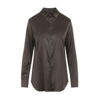 Ralph Lauren Damen, Blusen & Hemden, Braun, XSGr&ouml;&szlig;e