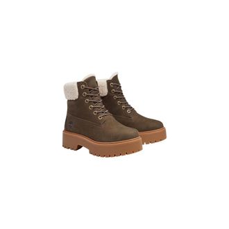 Timberland Recycled Leather Lace-Up Boot - Brown