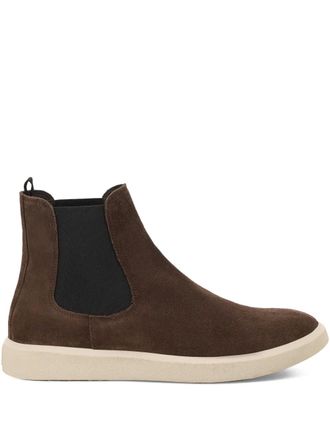 Boggi Milano Atlas Chelsea-Boots aus Wildleder - Braun