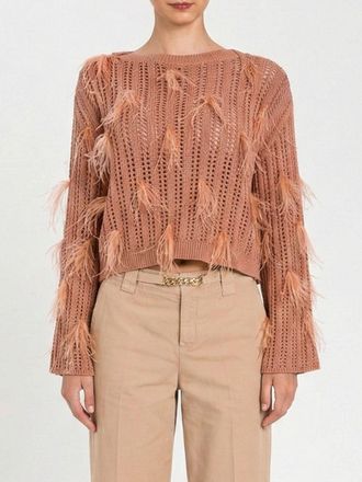 Twinset Pull TWINSET Femme couleur Caf&eacute;