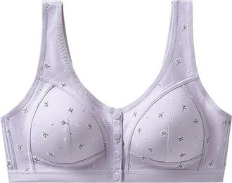 Generic Soutien-gorge tendance et d&eacute;contract&eacute; pour femmes &acirc;g&eacute;es, doux pour la peau et confortable pour femme, lilas, 46