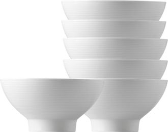 Thomas Trend Asia Schale, Sch&uuml;ssel, Porzellan, Wei&szlig;, Sp&uuml;lmaschinenfest, 12 cm, 280 ml, 25812