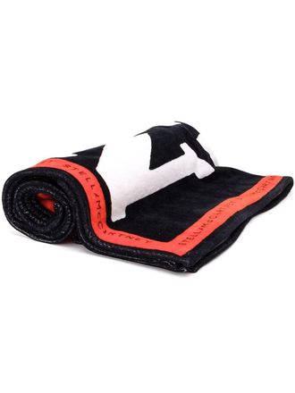 Stella McCartney écharpe No Service - Bleu