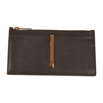 Tod's Zip Around Leder Geldb&ouml;rse - - Accessories - Damen - Schwarzk - ONE SIZE