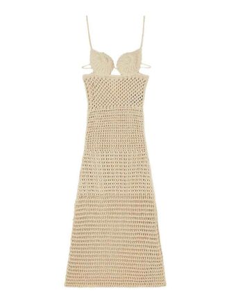 Alanui Robe De Cocktail - Blanc