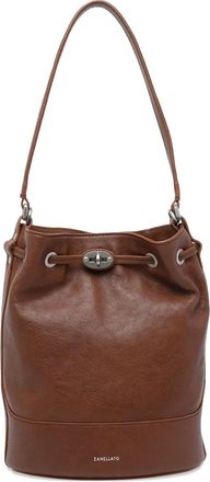 Zanellato sac seau Monda à fermoir magnétique - Marron