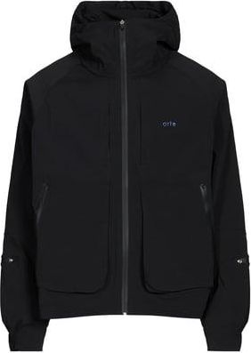 Arte Blouson uni &agrave; capuche