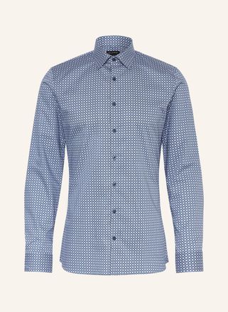 Olymp Hemd No. Six Super Slim blau