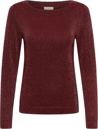 Kaffe Strickware - - Knitwear - Damen - Rot - S