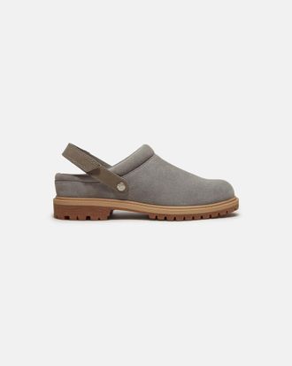 Timberland Premium Convertible Clog f&uuml;r Damen in Grau, Damen, Grau, Gr&ouml;&szlig;e