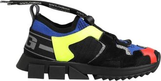 Dolce & Gabbana Femme, Chaussures, Multicolore, Taille: 35 EU Low Top Sorrento Baskets