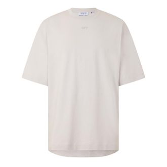 Off-white Off White - Brics T-Shirt f&uuml;r Herren, Baumwolle, Regul&auml;r (Helles Steingrau)