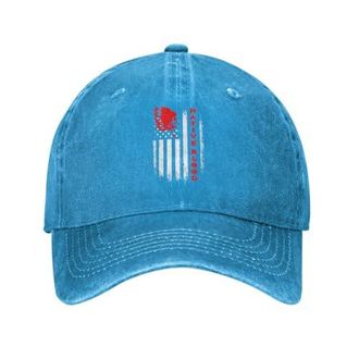 Generic Drapeau Am&eacute;ricain Sang Autochtone Homme Femme Chapeau Anti-Soleil Casquette Trucker sans D&eacute;formation Casquette De Baseball pour Ext&eacute;rieur Running Tout