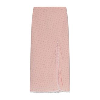 LoveShackFancy Langer Silvia Rock - - Skirts - Damen - Rosa - M