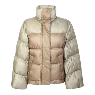 sacai Daunenjacke mit weiten &Auml;rmeln - - Jackets - Damen - Beige - L