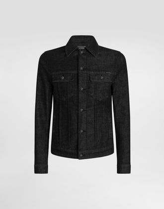 Dolce & Gabbana Jeansjacke Aus Denim - Mann Jeans Mehrfarbig 54