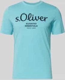s.Oliver Red Label Regular Fit T-Shirt aus reiner Baumwolle