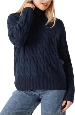 Tommy Hilfiger Damen, Strickwaren, Blau, LGr&ouml;&szlig;e