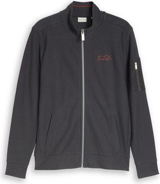 Tom Tailor Sweatjacke Strick & Sweatshirts Sweatjacke mit Stehkragen
