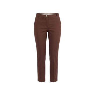 Pinko Pinko, Femme, Pantalons, Brun, Taille: 36 FR Pantalon Slim-fit