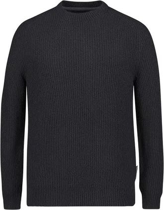 Marc O'Polo Herren Pullover schwarz unifarben