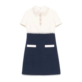 Valentino Garavani Elegantes schwarzes Kleid - - Dresses - Damen - Blau - M