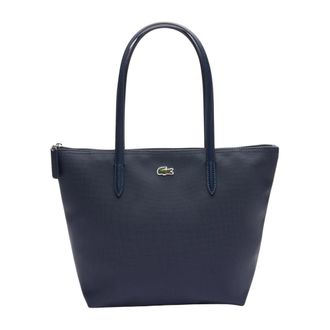 Lacoste Femme, Sacs, Bleu, Taille: ONE Size Sac Shopping Compact Penombre Concept