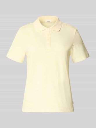 s.Oliver Red Label Regular Fit Poloshirt aus Baumwoll-Mix
