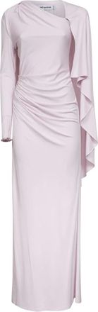 Self Portrait Femme, Robes, Rose, Taille: 36 FR Robe Maxi Drap&eacute;e